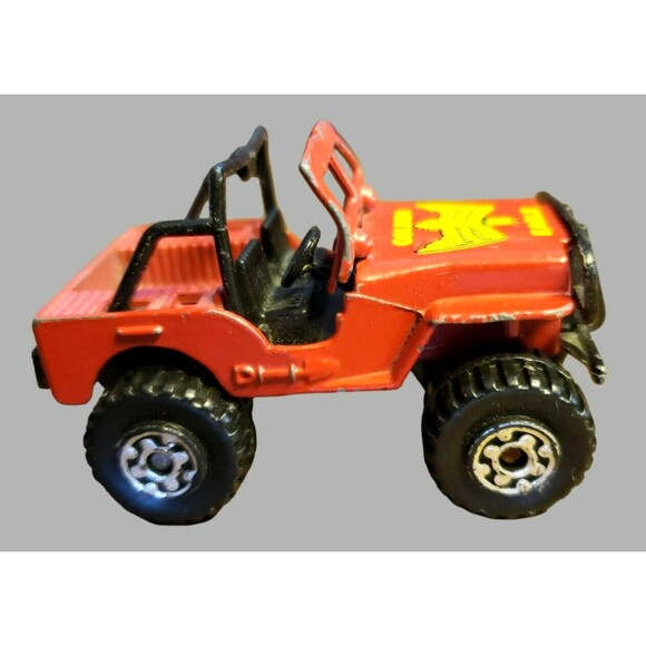 Toys | Matchbox 175 Jeep 4x4 1982 Red Golden Eagle Mb05 Made In Macau ...